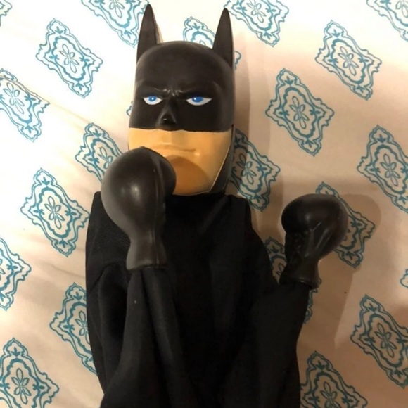 Batman | Toys | Very Rare Batman Hand Puppet Boxing Bootleg Doll Made ...